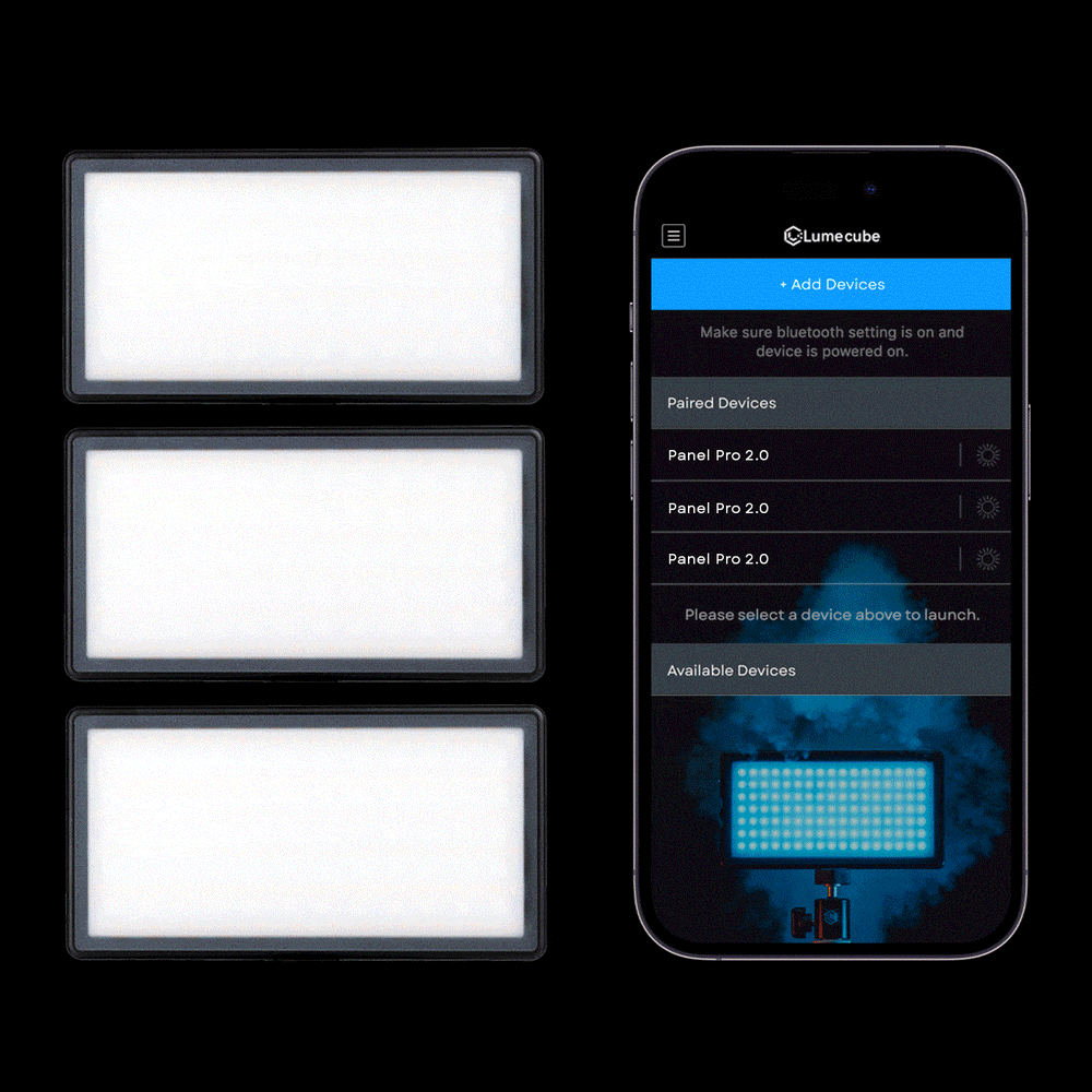 Manage Your Lume Cube Devices With The Lume Control App