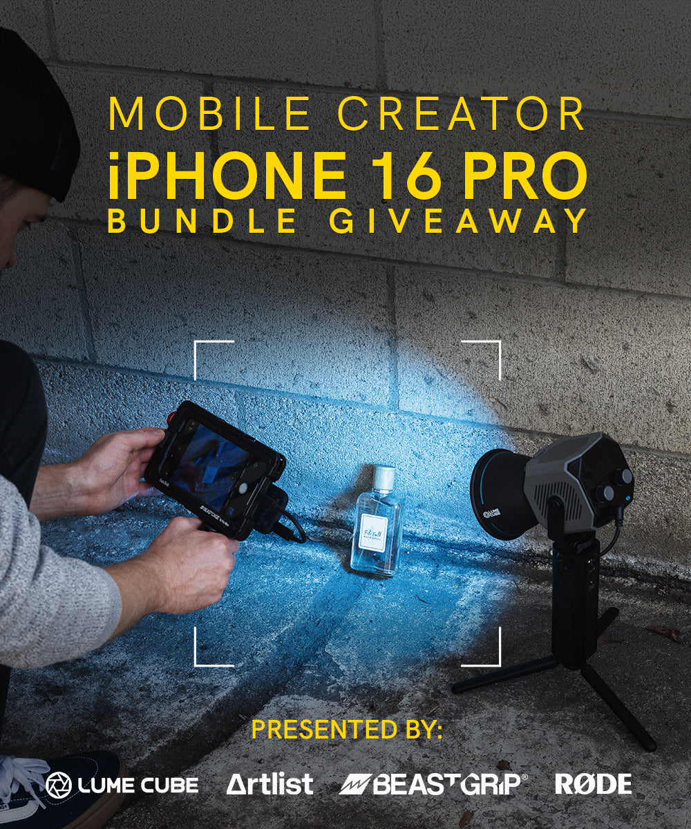 Mobile Creator iPhone 16 Pro Bundle Giveaway | Lume Cube