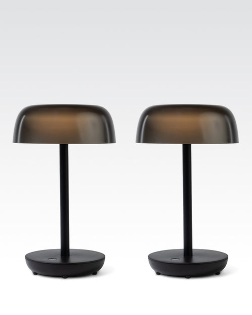 Lume Cube Solar LED Outdoor Table Lamp | Modern & Portable Patio Light