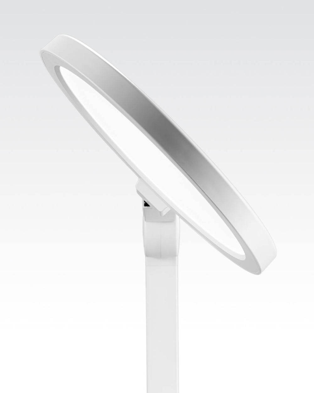 Edge Light 2.0 with Base - White LED Desk Lamp | Modern Adjustable LED ...