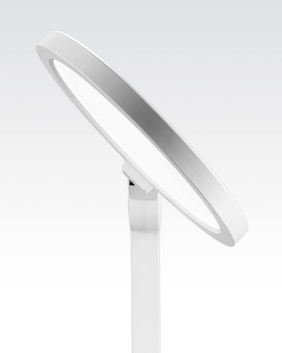 Edge Light 2.0 with Base - White LED Desk Lamp | Modern Adjustable LED ...