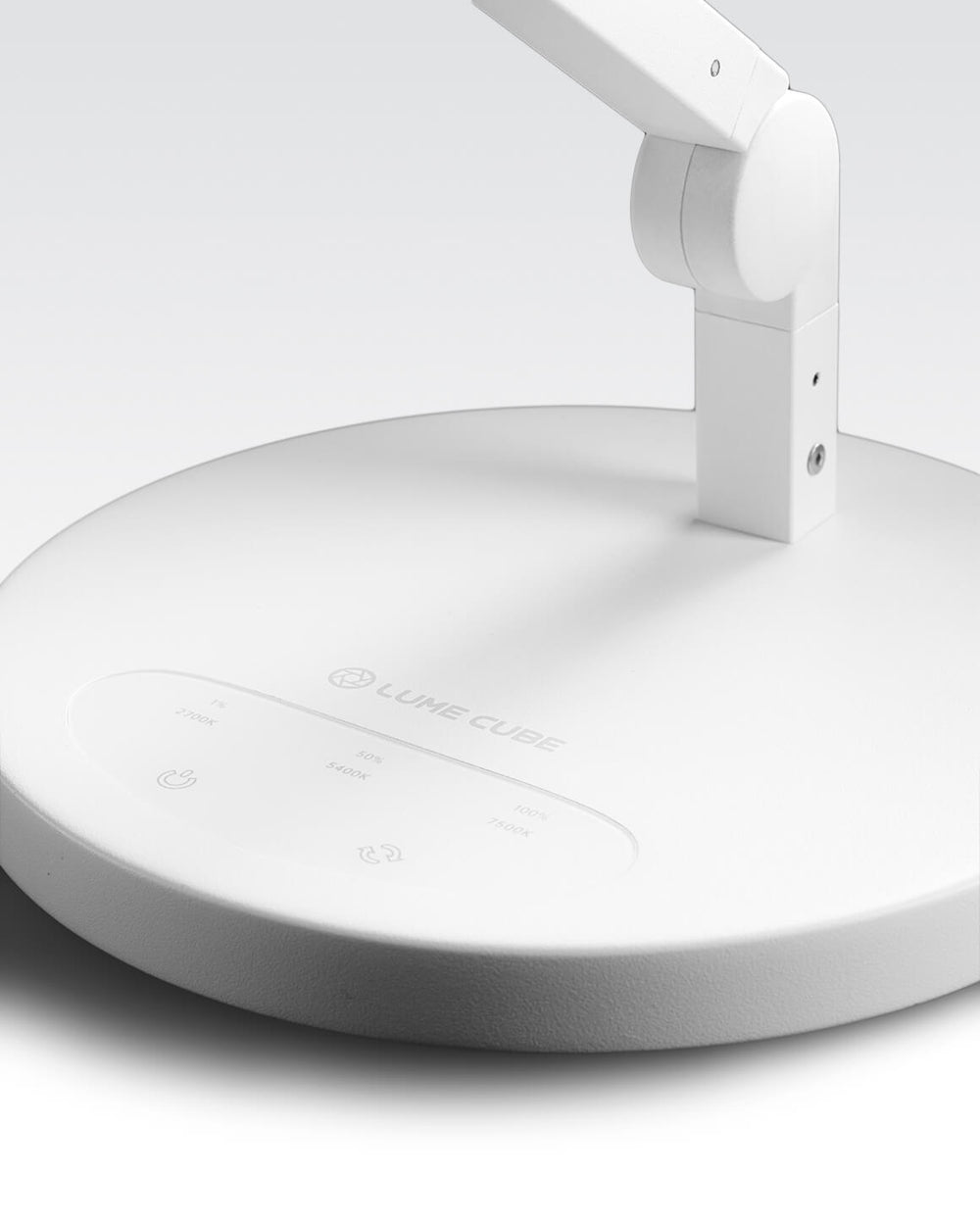 Edge Light 2.0 with Base - White LED Desk Lamp | Modern Adjustable LED ...