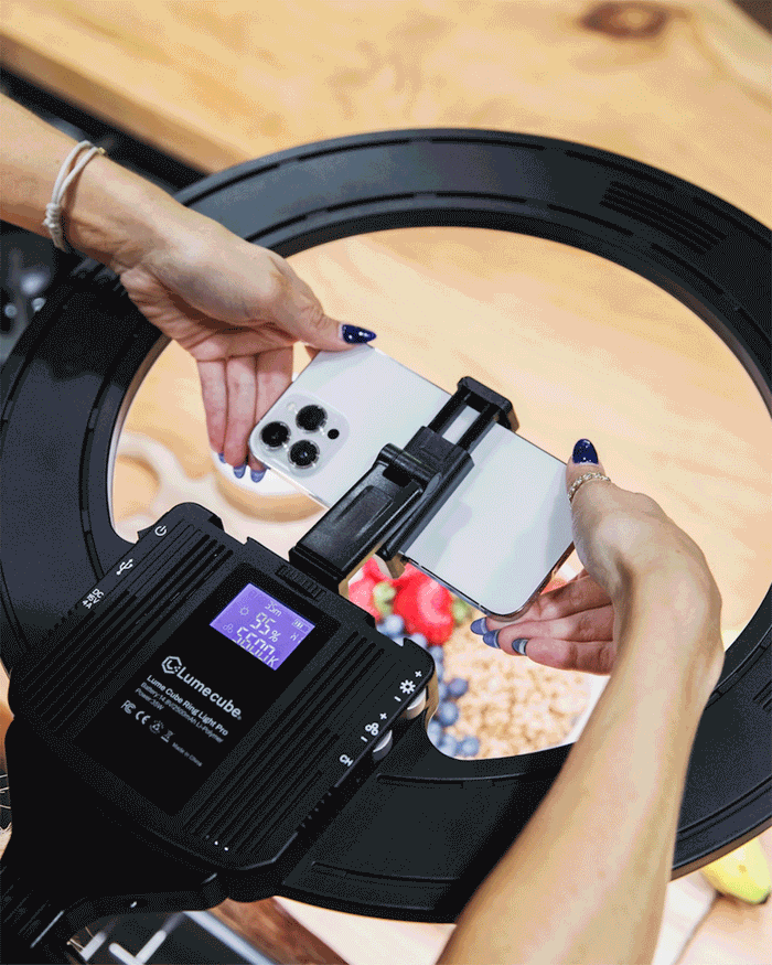 Ring Light Pro - Professional 18" LED Ring Light with Stand | Lume Cube