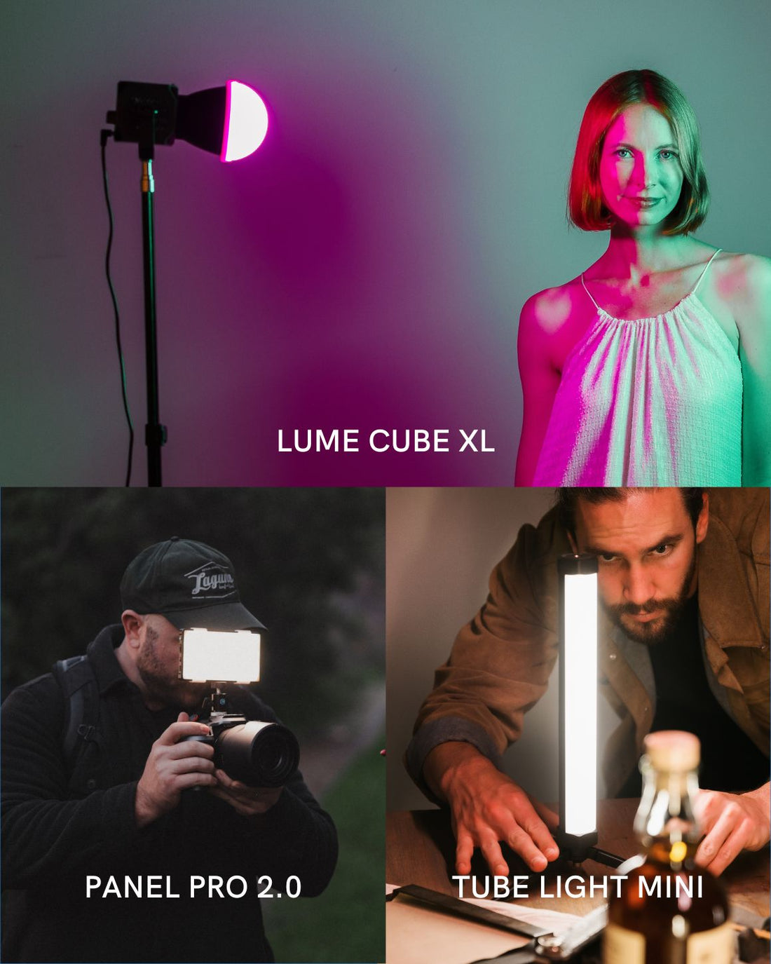 RGB Lights - Premium LED RGB Lighting For Photo, Video & Content | Lume ...