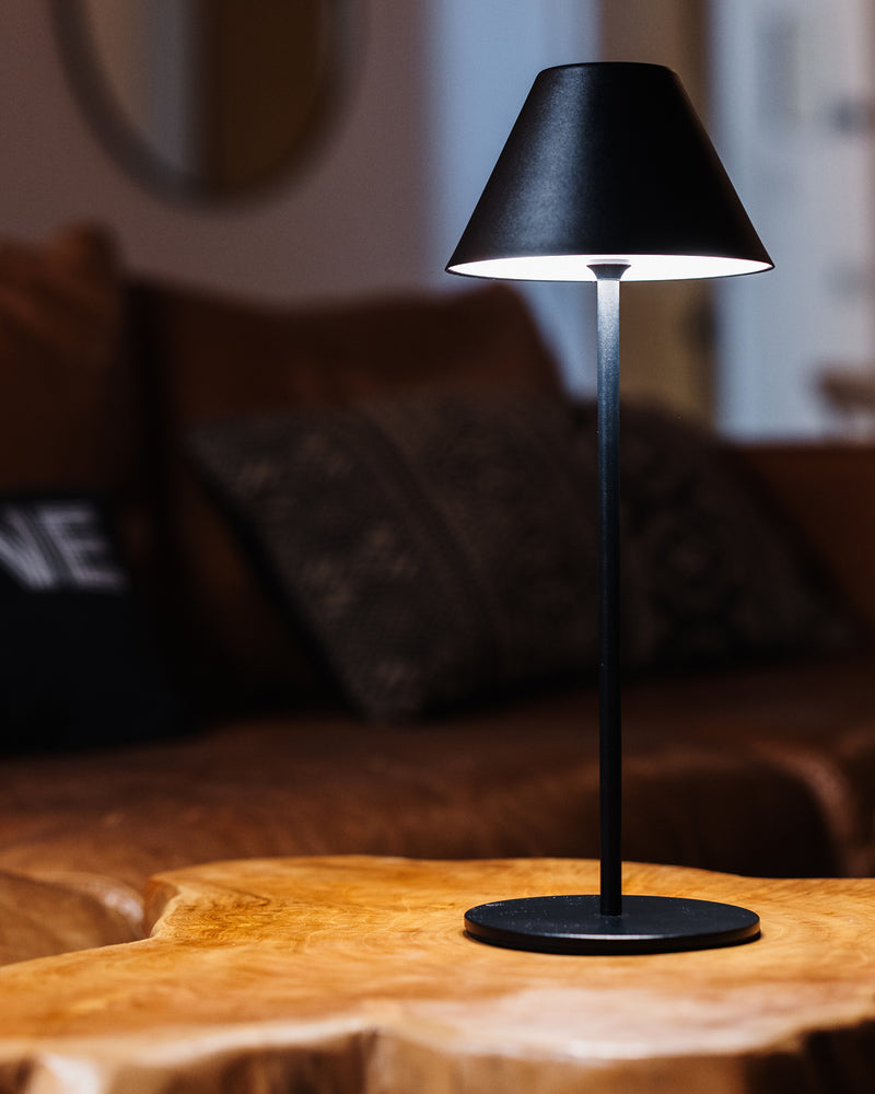 Lume Cube Rechargeable LED Table Lamp - Black | Modern & Portable Lighting