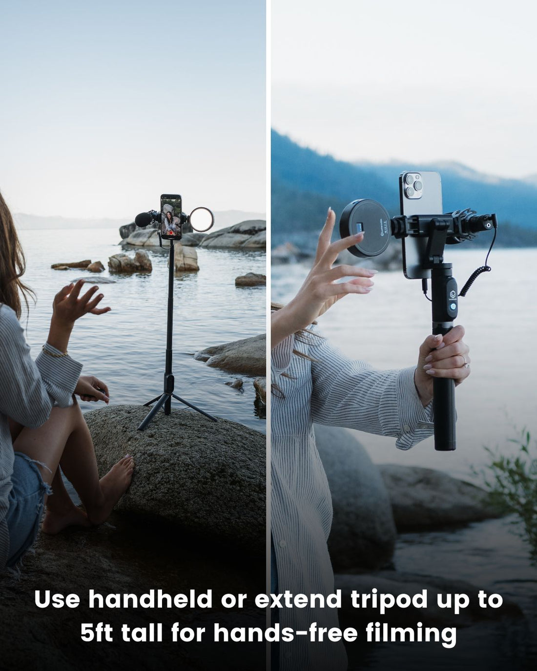 Mobile Creator Kit 2.0 - All-in-One Mobile Content Lighting & Audio Kit